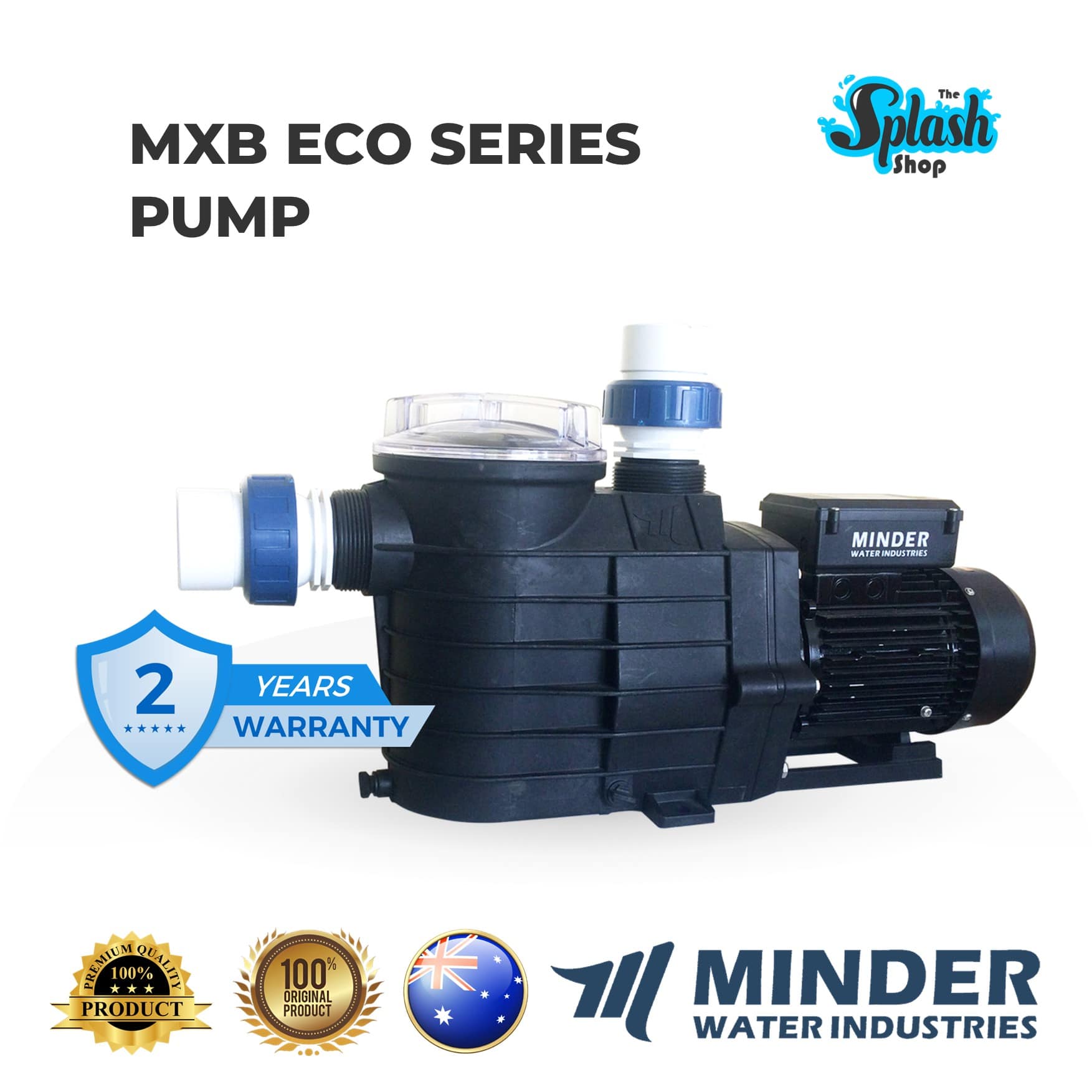 MINDERSPEED Eco MBX Series Pump for Swimming Pool - The Splash Shop
