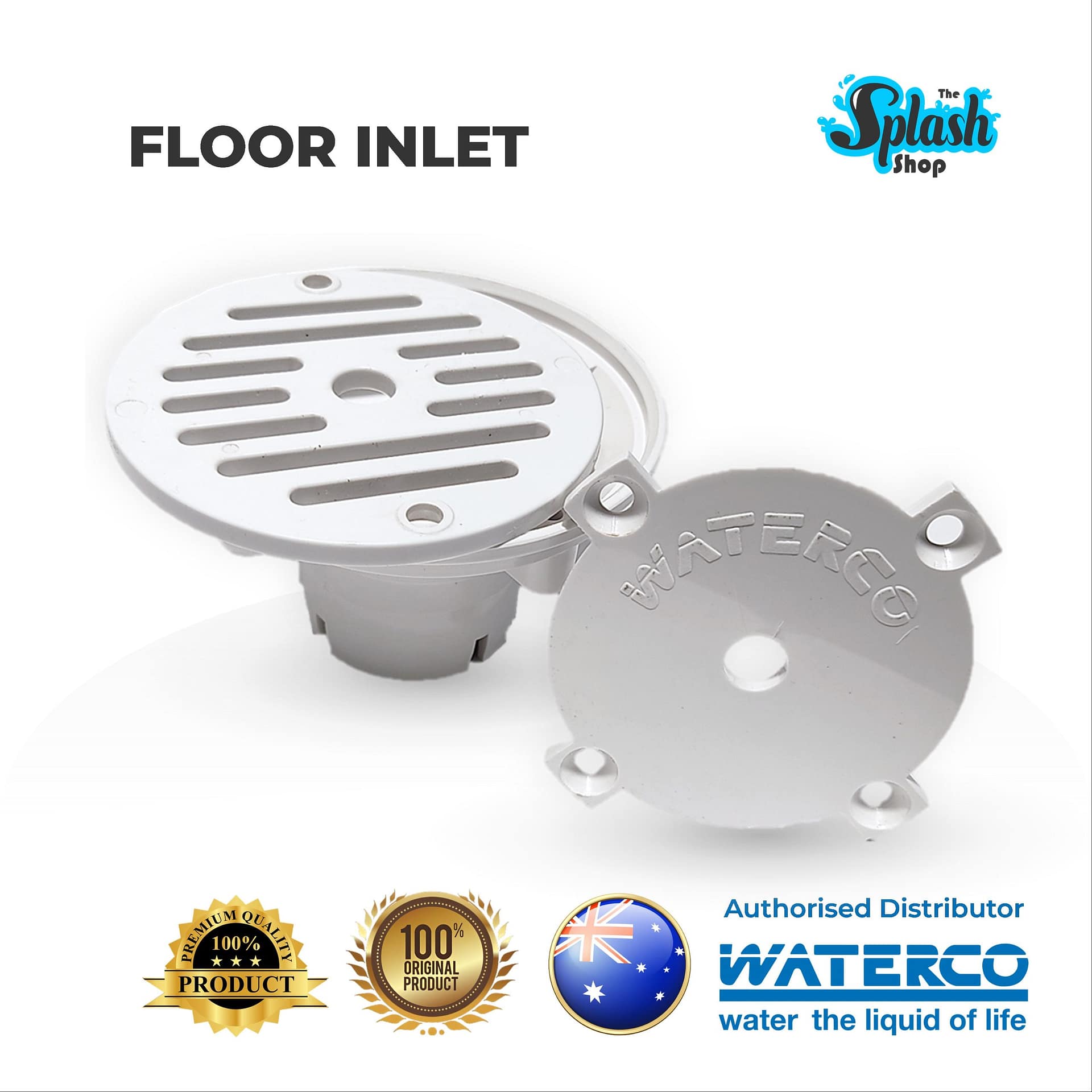 WATERCO Floor Inlet for Swimming Pool - The Splash Shop